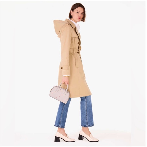 kate spade | Bags | Kate Spade Madison Heart Studs Small Dolly Duffle ...